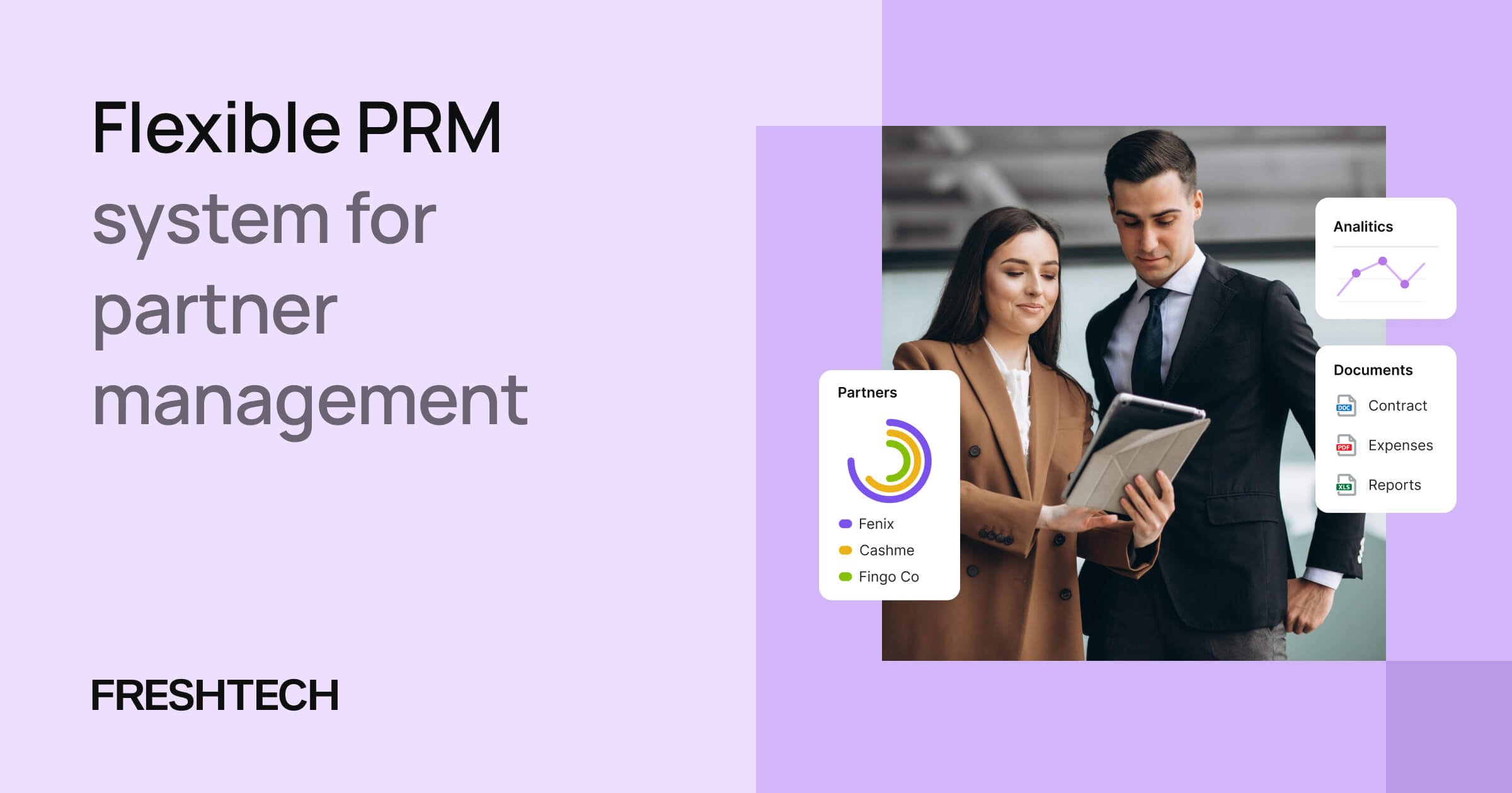 Custom PRM system for partnership management | FreshTech